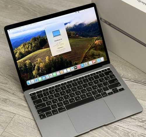 Apple macbook air m1 8 256 в хорошем состоянии