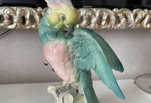 Статуэтка керамическая попугай Германия