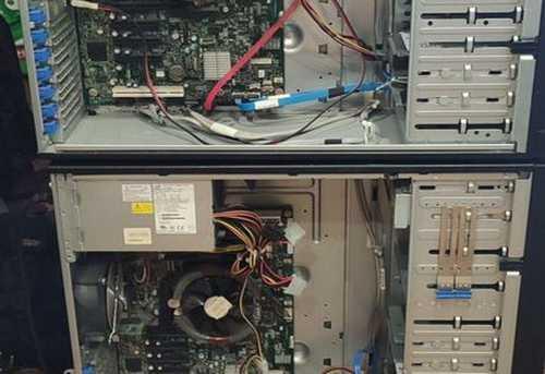 Два сервера Xeon 3.3 GHz + Intel s1200btl + 32GB