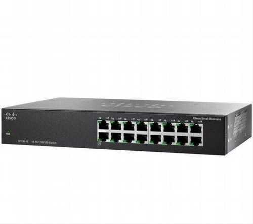 Коммутатор Cisco SF100-16