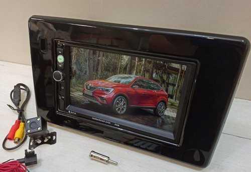 Магнитола для Рено Аркана + камера, bluetooth, AUX