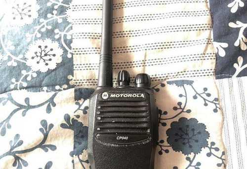 Рация motorola cp 040 VHF