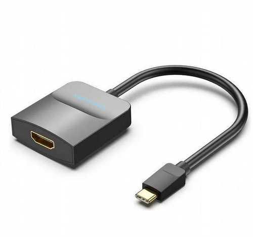 Конвертер USB TypeC-hdmi Vention Черный 15см tdcbb