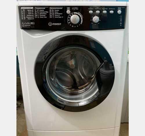 Стиральная машина indesit ewsb 5085 bk cis