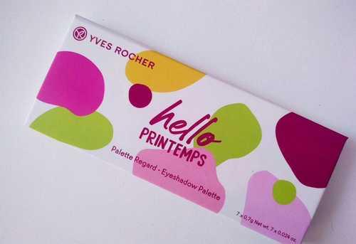 Палетка теней Hello Printemps Yves Rocher