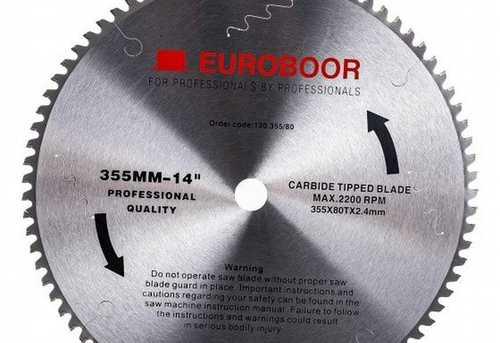 Диск пильный TCT по металлу (355х2.4х25.4 мм; 80 з
