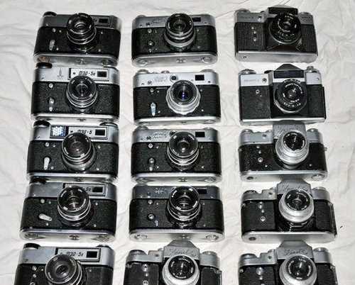 Фотоаппараты Зенит (модели - 3, 3М и Е)