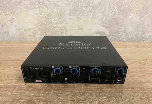 Внешняя звуковая карта Focusrite Saffire Pro 14