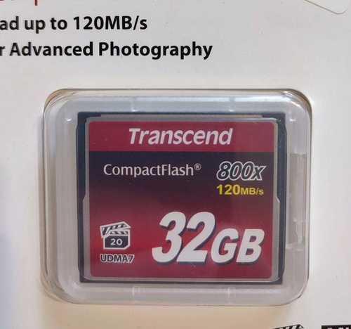 Карта памяти compact flash 32gb