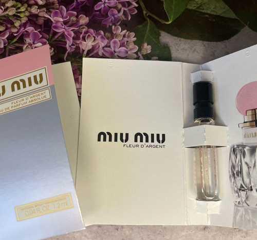 Miu Miu Fleur d'Argent