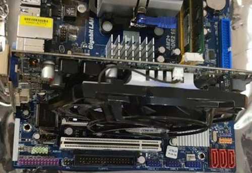 Матплата RAM 2gb проц Athlon 7750 видео Ati 4670