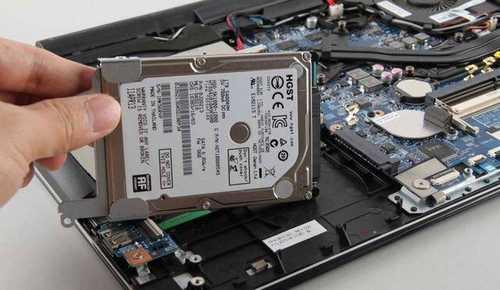 Замена диска на SSD Samsung 350U2B