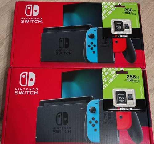 Nintendo switch rev2  256gb