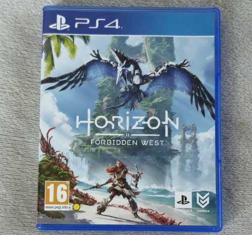 Диск игры Horizon forbidden west на ps4