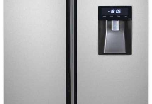 Холодильник Side by Side Ginzzu NFK-467 Steel