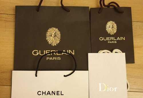Брендовые пакеты Guerlain,Chanel,Dior, Erborian