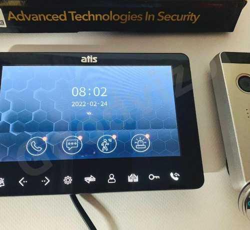 Комплект видеодомофона AD-780FHD Black