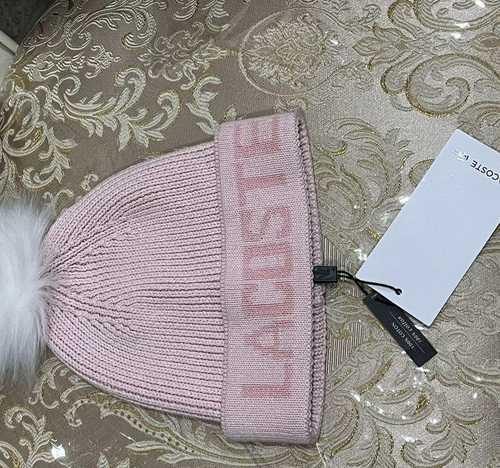 Шапка Lacoste оригинал р 54-56 новая