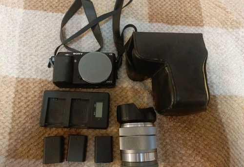 Фотоаппарат Sony NEX-F3, SEL1855 + комплект