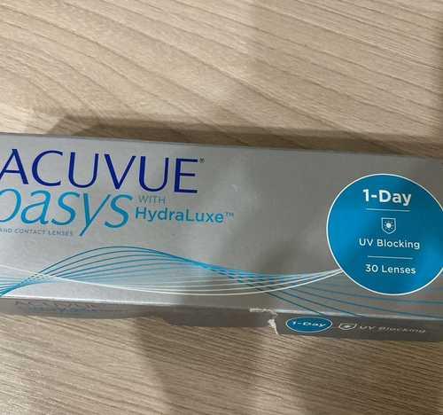 Однодневные контактные линзы Acuvue 1-Day Oasys