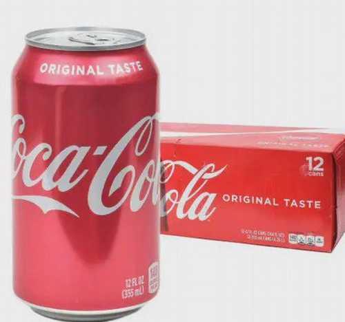 Coca Cola Original Taste, США, 355 мл