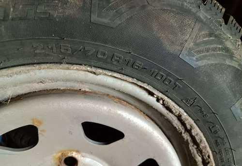 Колеса в сборе r16 зимние