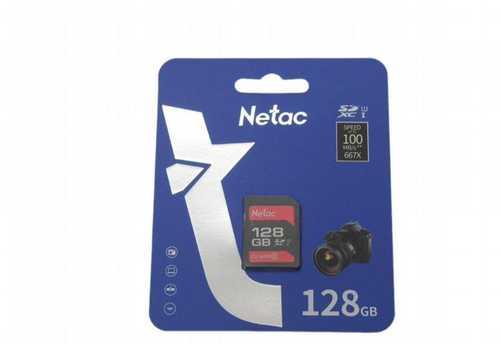 Карта памяти 128Gb (Secure Digital Card) NetacP600