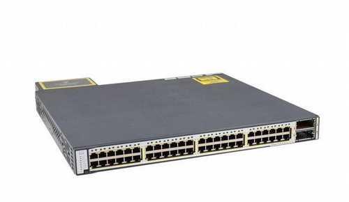 Коммутатор Cisco Catalyst WS-C3750E-48PD-S 48-POE