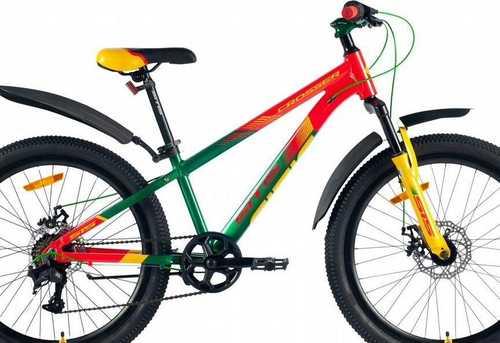 Велосипед sitis crosser SCR24MD 24" (2024) Red-Gre