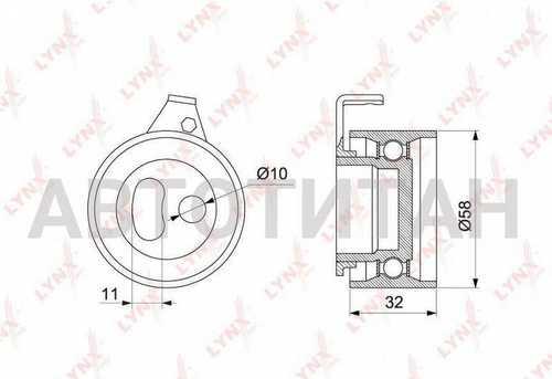Ролик натяжной ремня грм