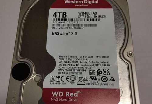 Жёсткие диски WD RED 4TB 3.5 дюйма