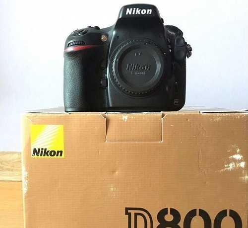 Nikon D800 body (пробег 15т)