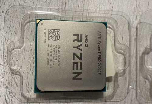 Процессор AMD ryzen 5 PRO 2400 GE