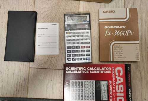 Калькулятор Casio fx-3600Pv