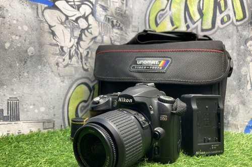Nikon D50 kit 18-55mm 3.5-5.6G ED (3.500 кадров)