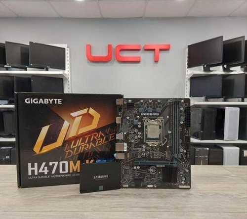 Gigabyte H470M K+10400f+SSD samsung 860 EVO 500GB