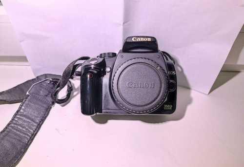 Зеркальный фотоаппарат Canon eos 350d
