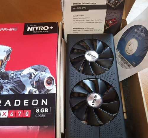 Видеокарта AMD Radeon RX 470 8GB