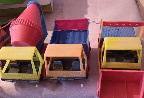 Машины пластмассовые игрушка СССР