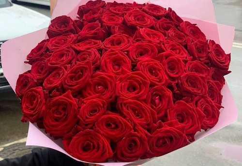 Букеты из 101 розы, 51 розы, 25 роз с доставкой