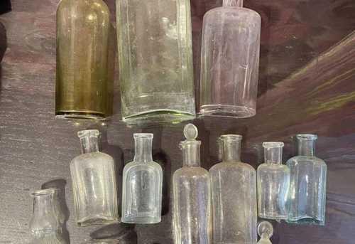 Старинные пузырьки бутылки