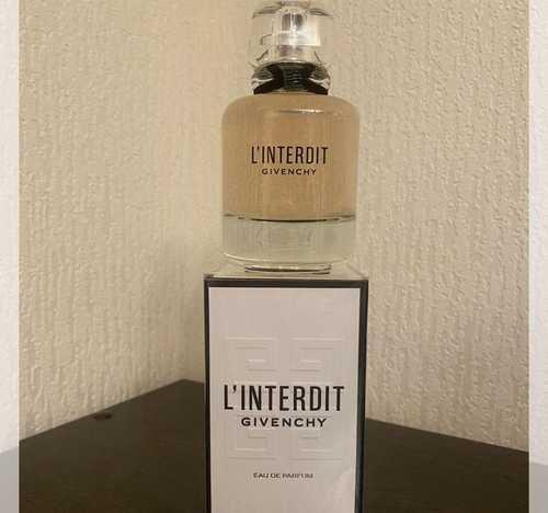 Парфюм givenchy l'interdit 80 ml