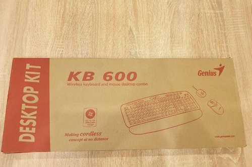 Беспроводной комплект Genius KB 600 Клав. + мышь