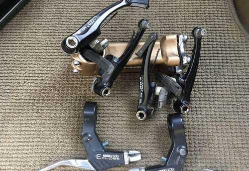 Тормоза v brake tektro quartz MT 15 комплект