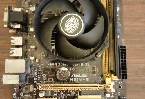 Комплект Asus H81M-E + i3-4130 + DDR3 4Gb