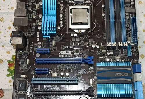 Материнская плата Socket LGA1155 asus P8P67 REV 3