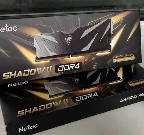 Оперативная память 16gb ddr4-3200 netac shadow 2