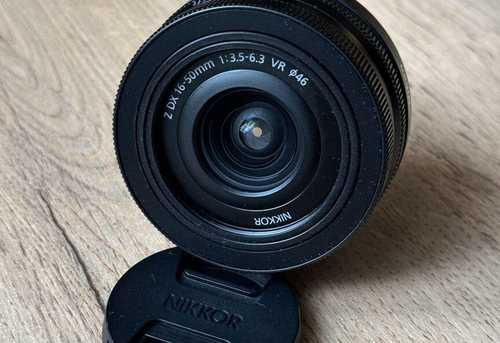 Nikon Nikkor z 16-50mm f/3.5-6.3 VR DX