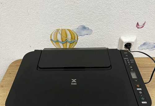Цветной струйный мфу принтер с снпч, Canon, Wi-Fi
