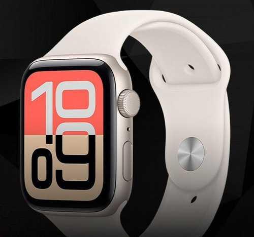 Часы Apple Watch SE 3 40 mm бежевый/бежевый S/M